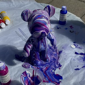 Bearbuild Fluid Bear Art Creator Kit | Gift Box | Solo Painting | Diy ...