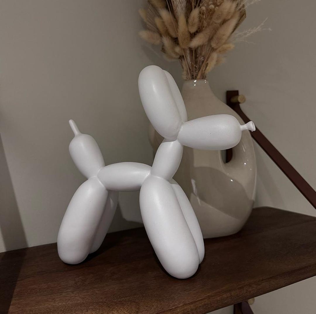 Bearbuild Balloon Dog Figure - Elevate Your Space With Our Unique ...
