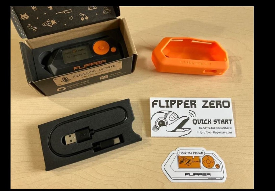 Flipper Zero Black Version With Wifi Board - Etsy