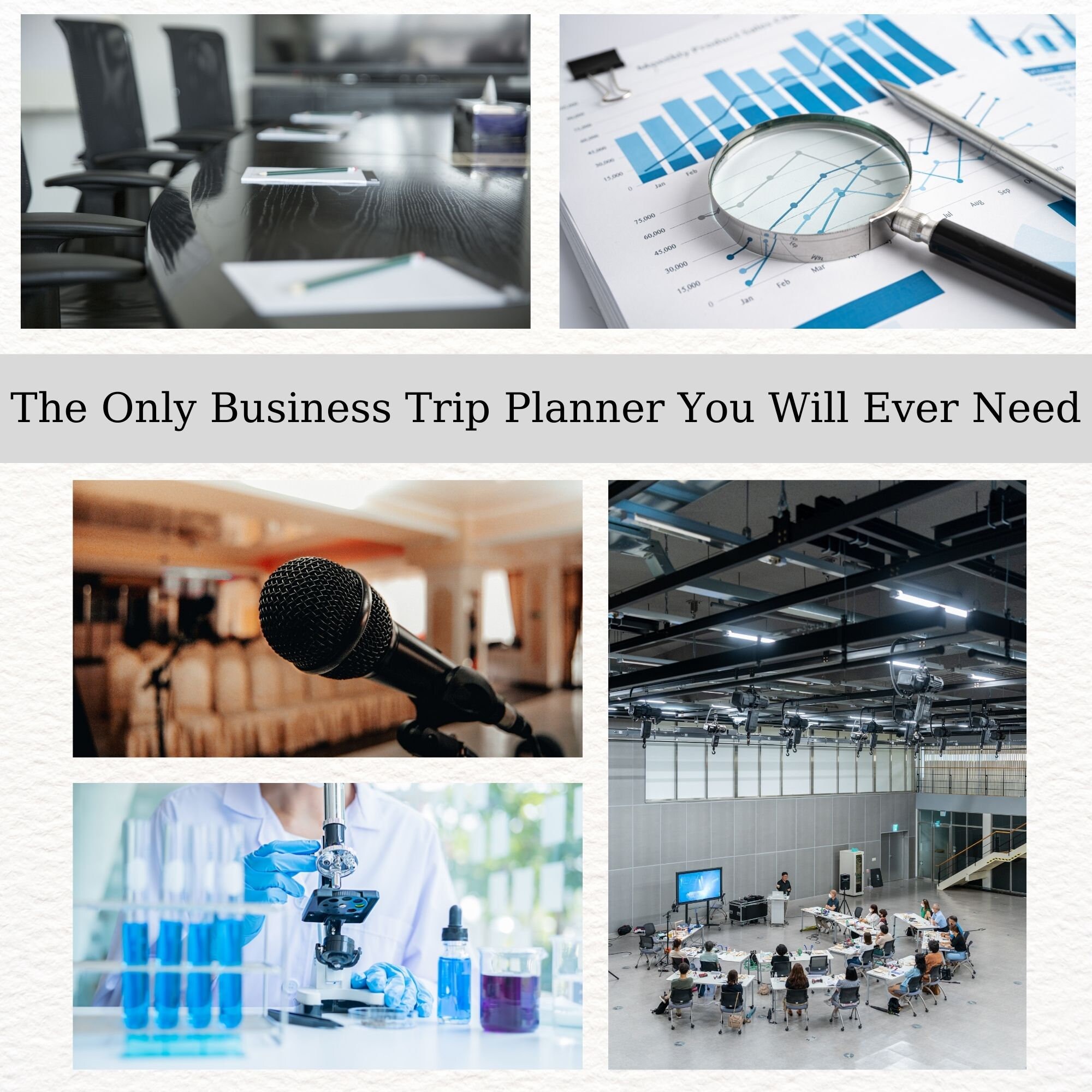 Business Travel Packing List, Work Trip Packing Checklist Template ...