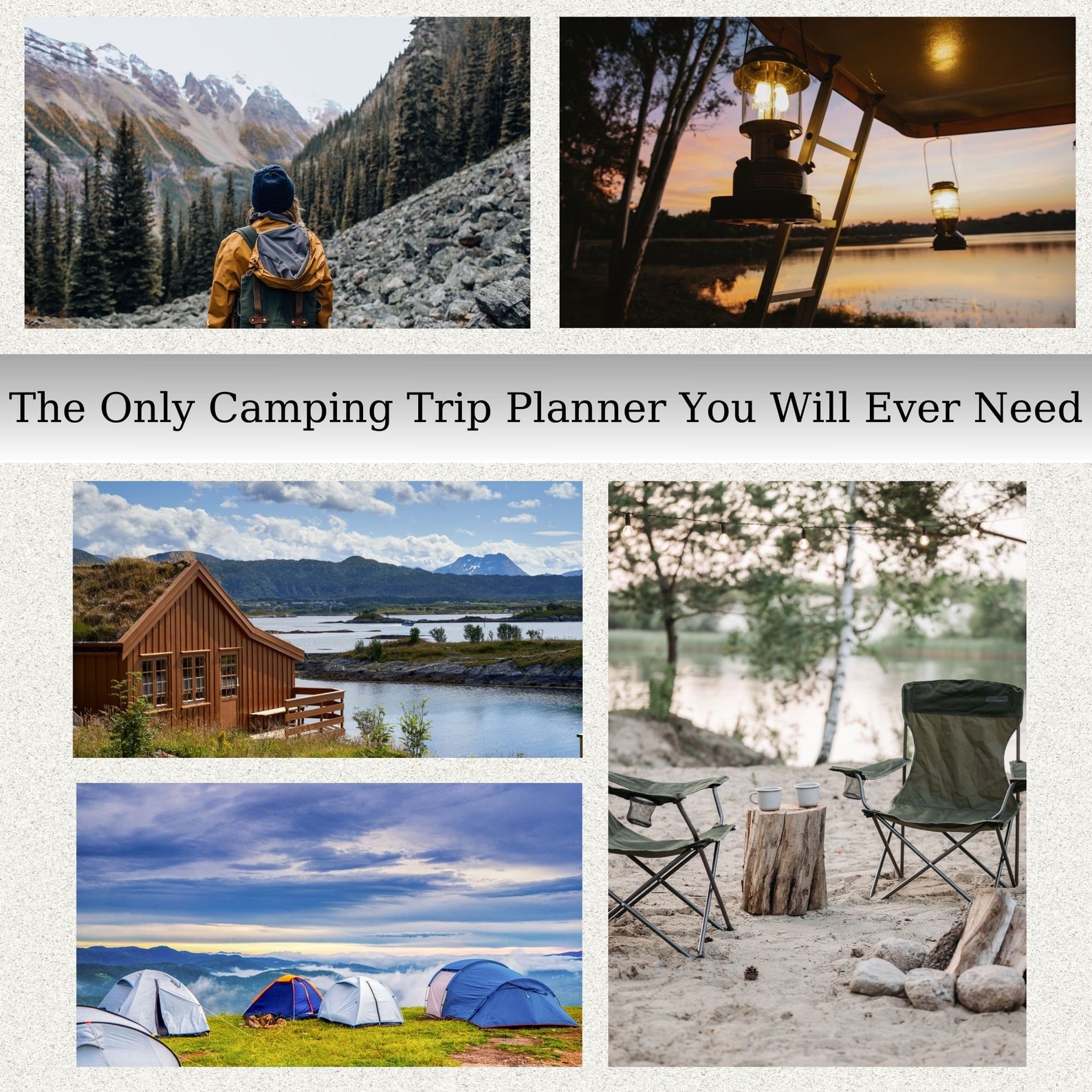 Camp Packing Essentials for Campground, National Park, Backpacking, or ...