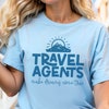 Personalized Fun Travel Agent Shirt, Travel Advisor Tee, Travel Agent ...