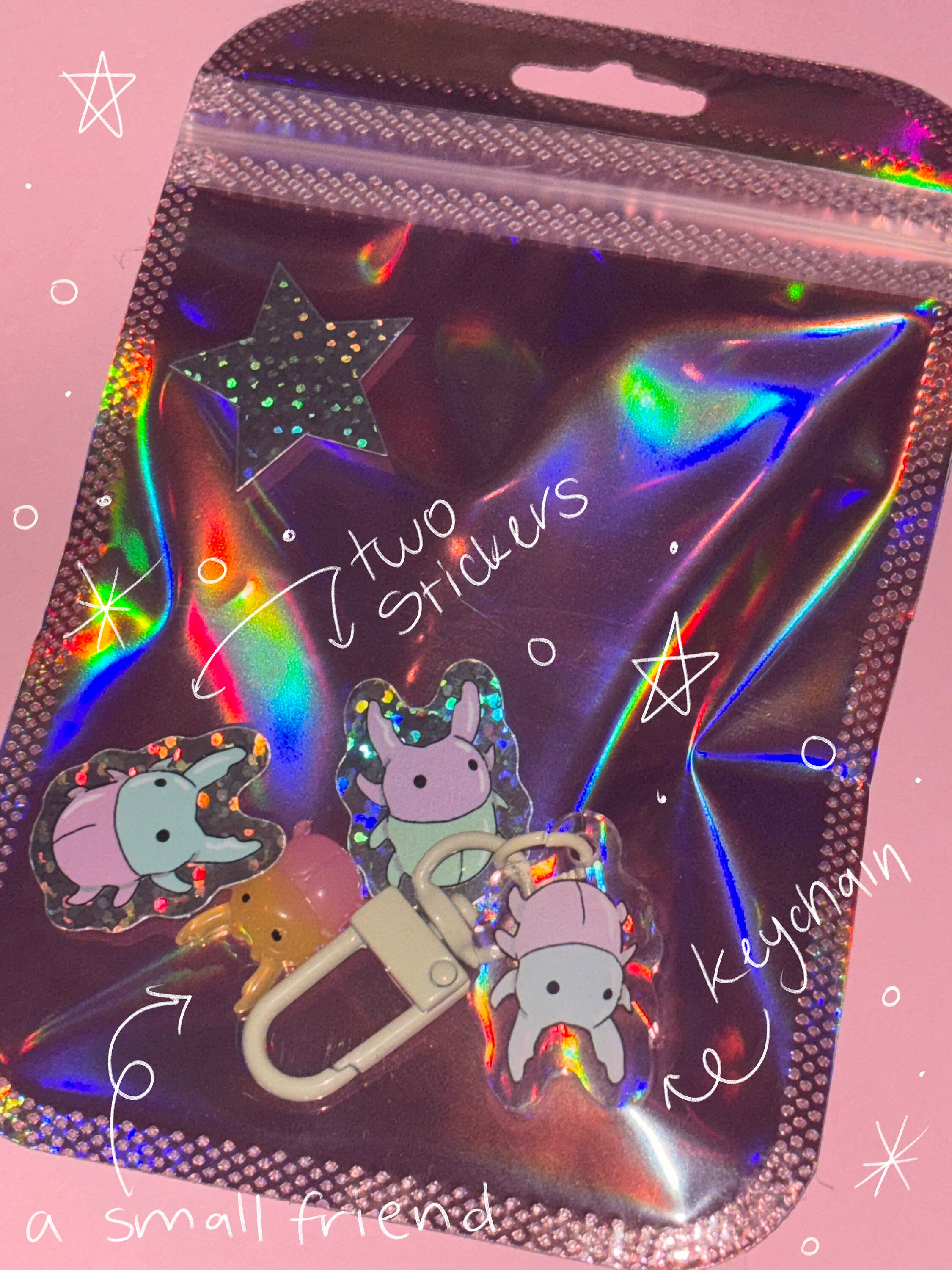 Cute Stag Beetle Keychain Set - Etsy