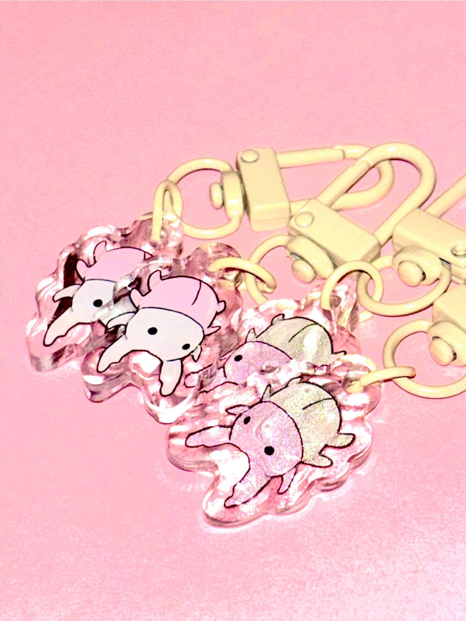 Cute Stag Beetle Keychain Set - Etsy