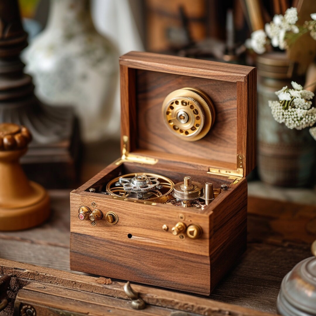 Embroidered Handmade Music Boxes - Etsy