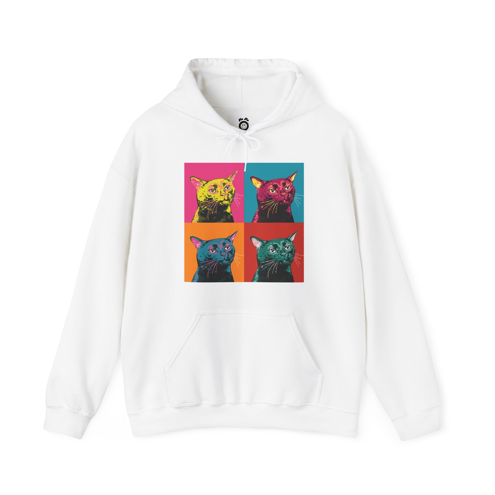 Dissociating Zoning Out Black Cat Meme Hoodie Mental Health Cat Lovers ...