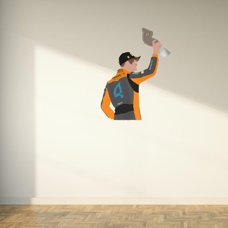 Lando Norris Imola Digital Design SVG Vector PNG - Etsy