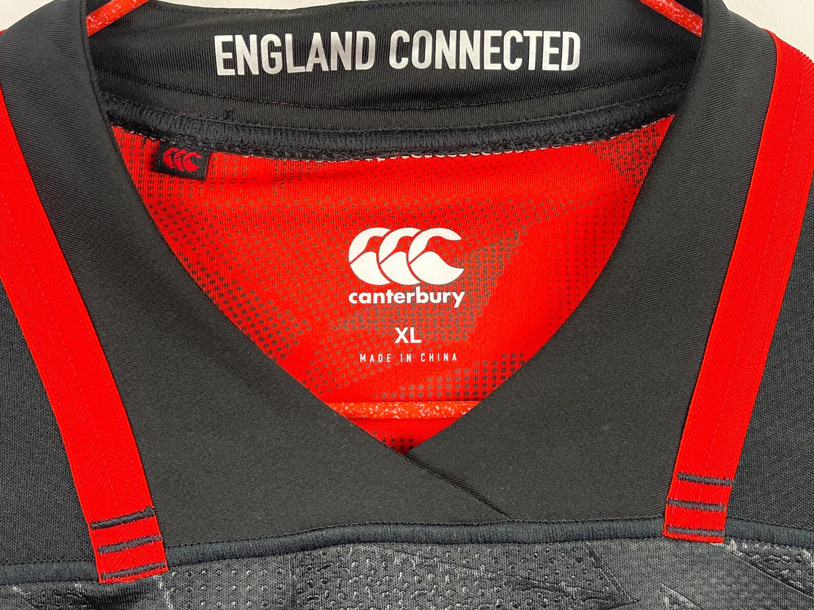 Canterbury Vinrage Black England O2 Rugby Jersey Shirt Taille Homme XL ...