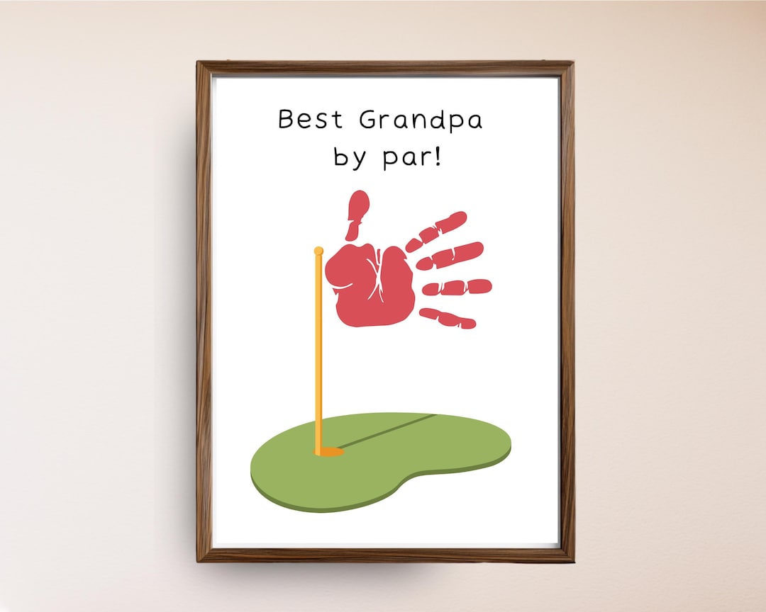 Grandparents Day Handprint Craft, Gift for Grandpa, Grandparents Day ...