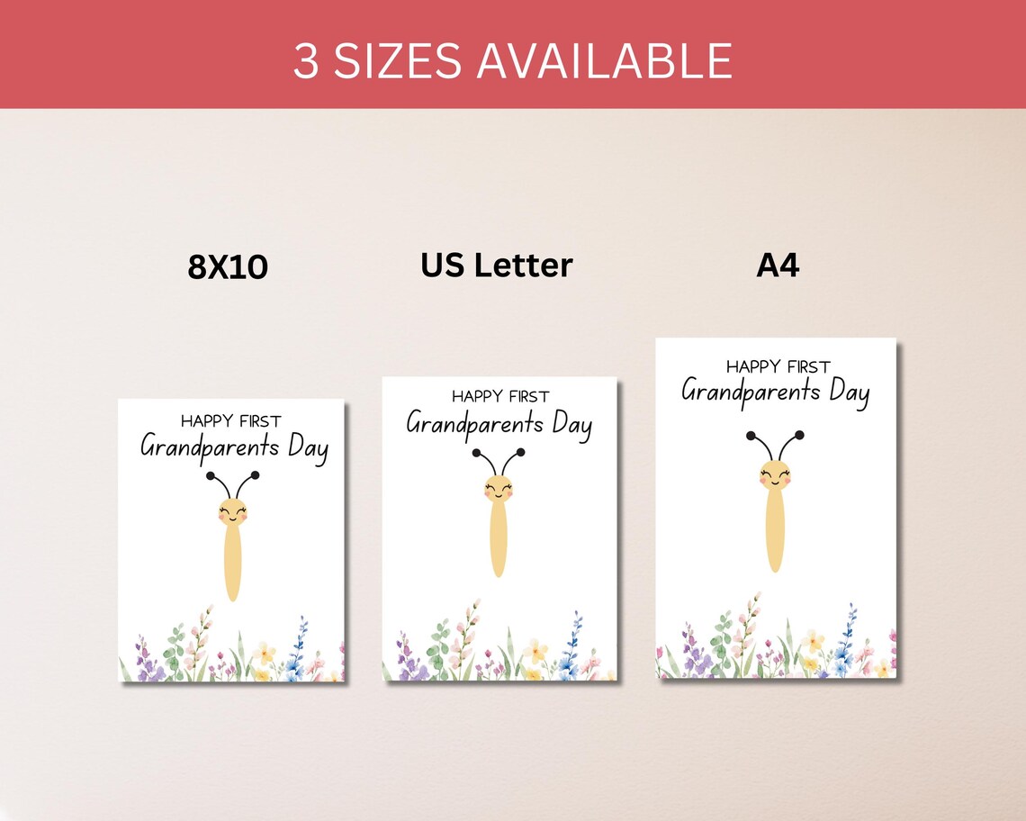 Grandparents Day Craft for Babies for Grandma and Grandpa, Tiny Feet ...