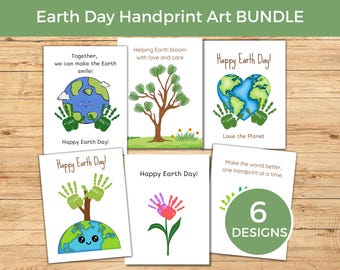 Earth Day Handprint Art, Earth Day Activity, Earth Day Handprint Craft ...