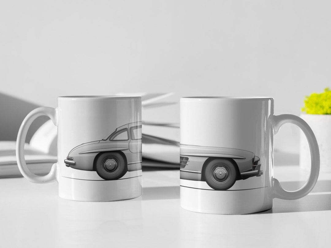 Mercedes Benz 300SL Ceramic Mug 11oz - Etsy