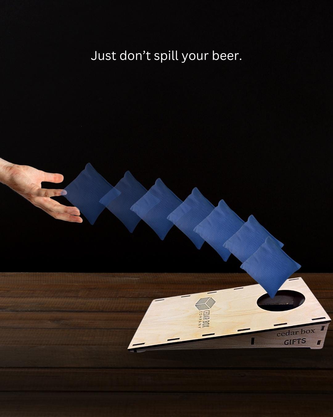 Miniature Cornhole, Table Top Edition! - Etsy