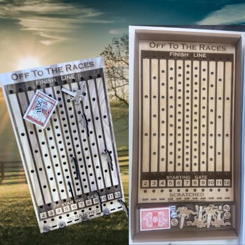 Off to the Races - Timeless Horse Racing Family Game! - Etsy