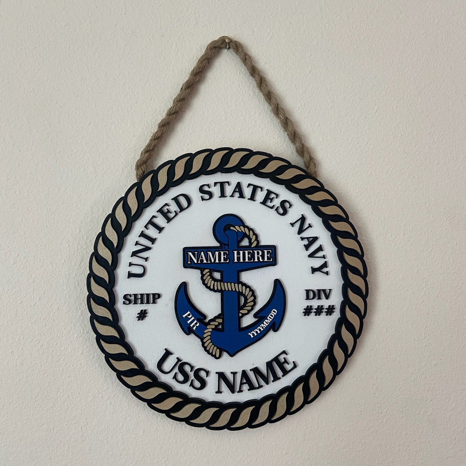 Personalized Navy Boot Camp Graduation Keepsake - Etsy