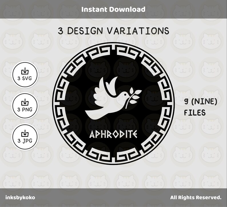 Aphrodite Cabin SVG Bundle: Percy Jackson Camp Half-blood (digital File ...