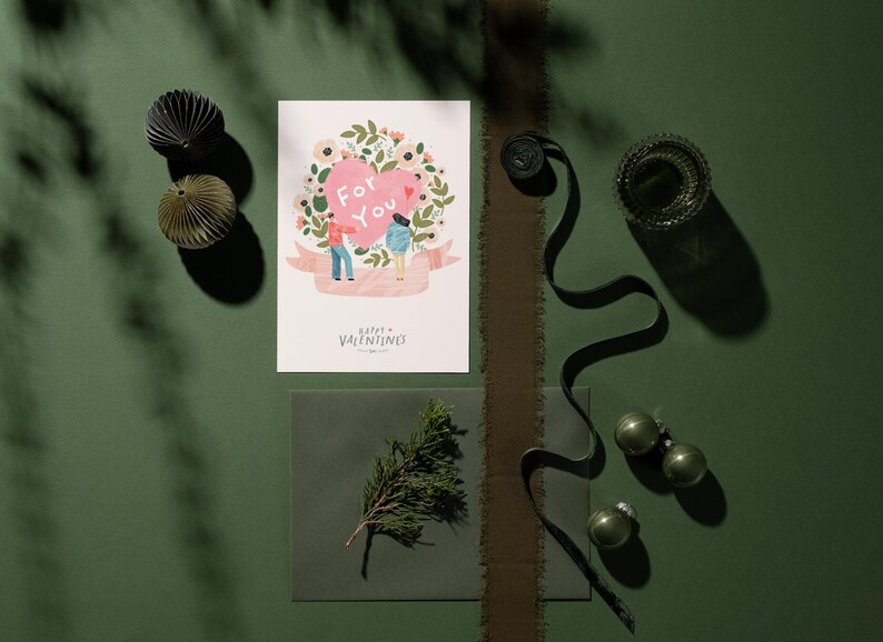 Valentine Card Bundle | Printable Valentine Cards | Easy to Edit | Jpg ...
