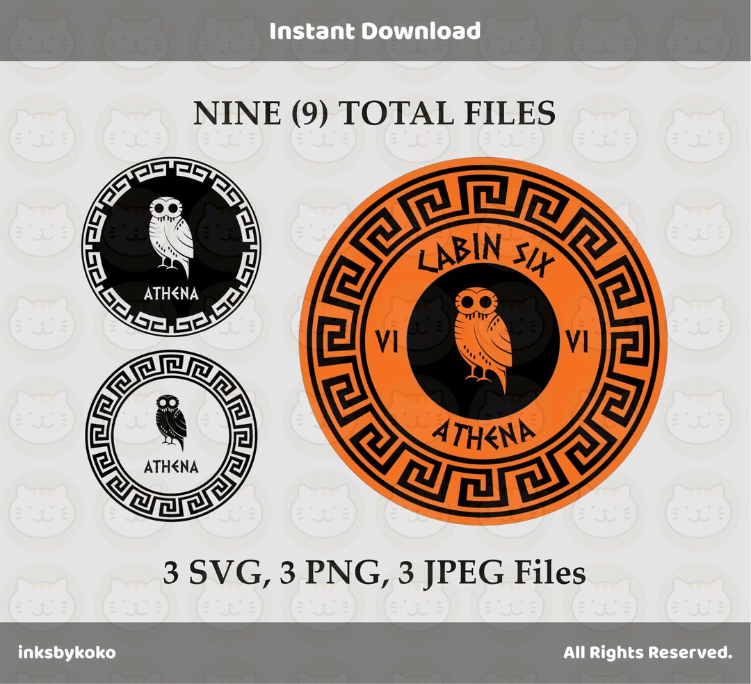 Percy Jackson for Shirt, Stickers, Athena Camp Half Blood Digital ...