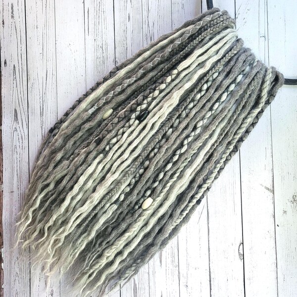 Wool Dreadlock Extensions - Etsy