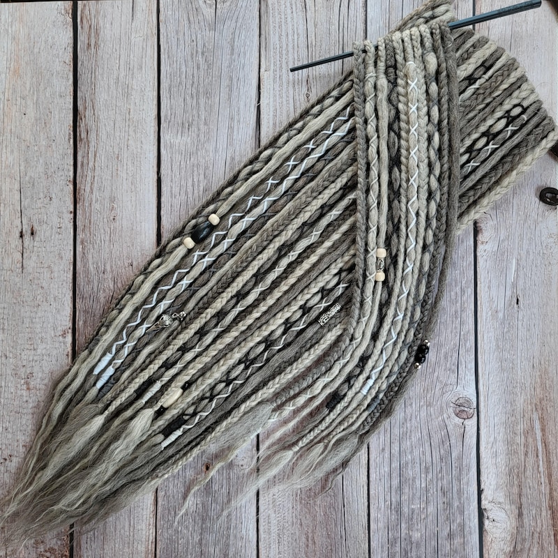 Wool Dreadlock Se - Etsy