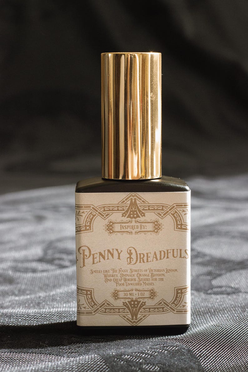 Penny Dreadfuls Perfume: Victorian Gothic Scent, Leather & Embers - Etsy