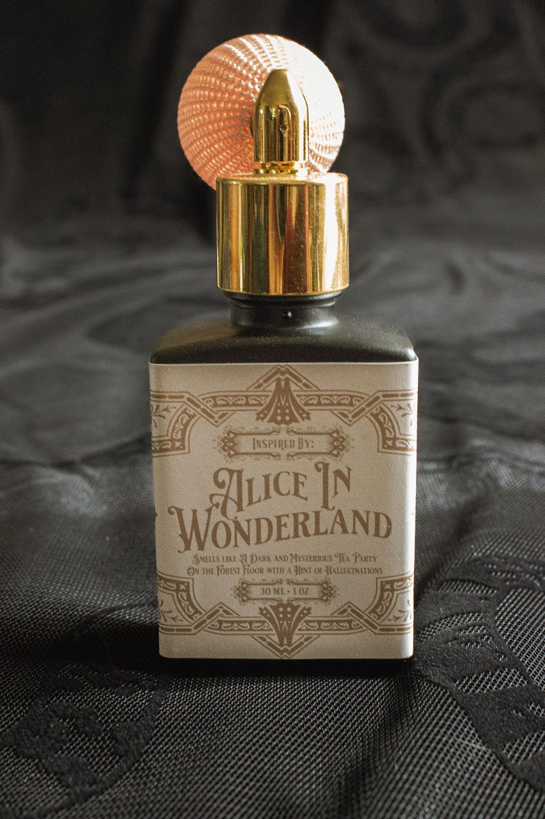 Alice in Wonderland Perfume Inspired by Literature Book Lover Perfume ...