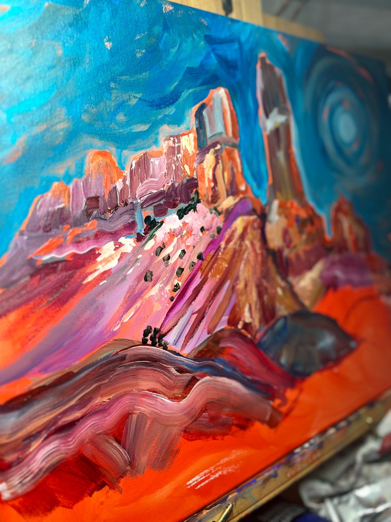 Georgia O'keefe Ranch, Turquoise Dream - Etsy