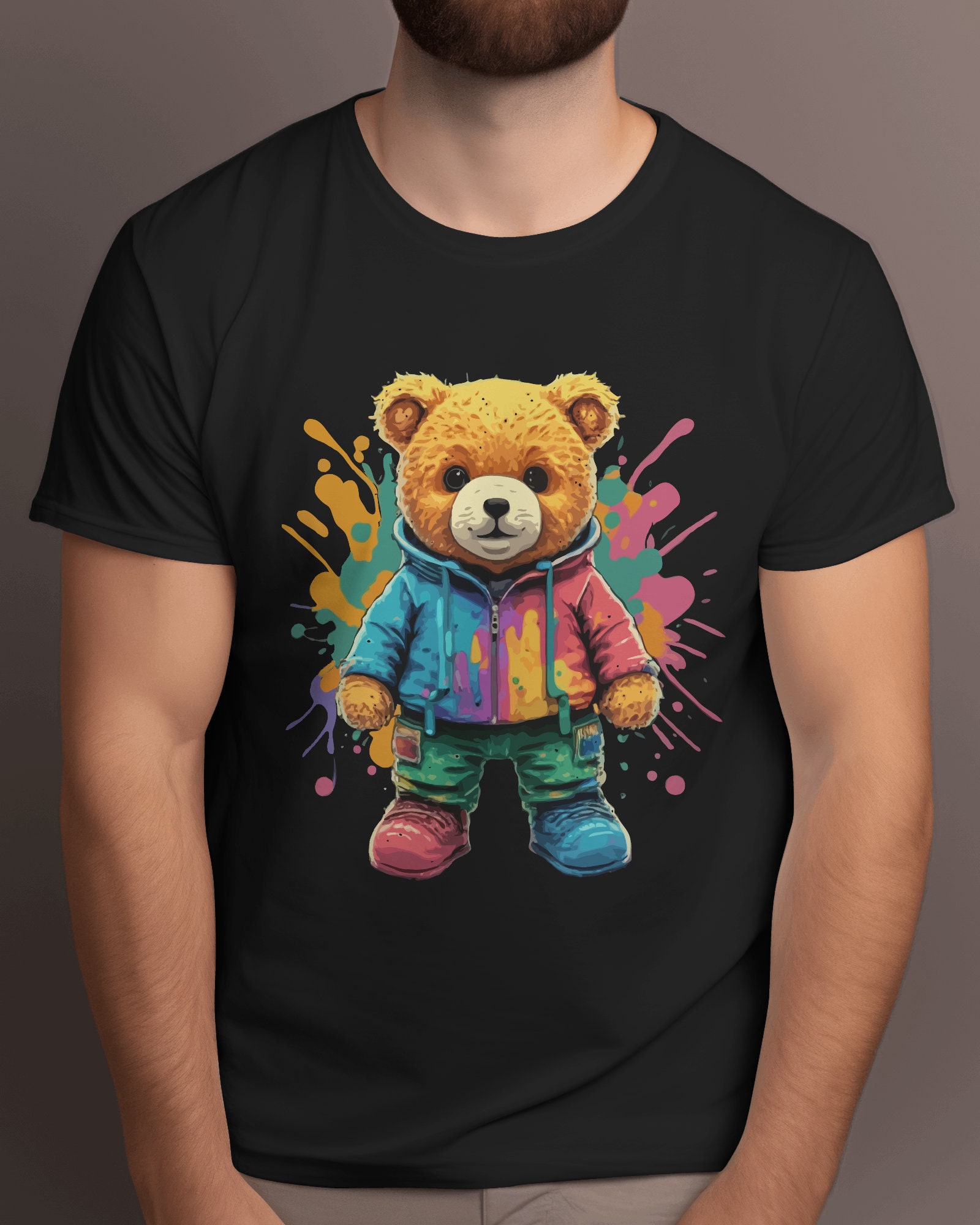 Teddy Bear Png for Dtf Png, Png for Sublimate, Shirt Designs, Hiphop ...