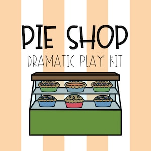Pie Shop Dramatic Play Kit - Etsy