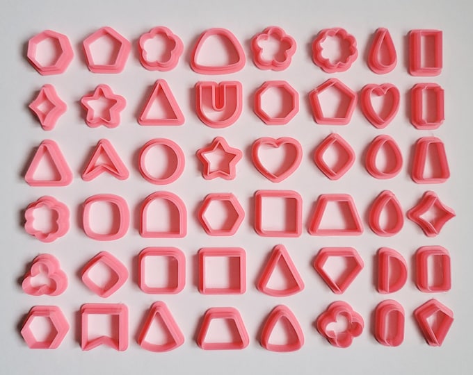 Keoker Back to School Clay Cutters, Polymer Clay Earrings Cutters for ...