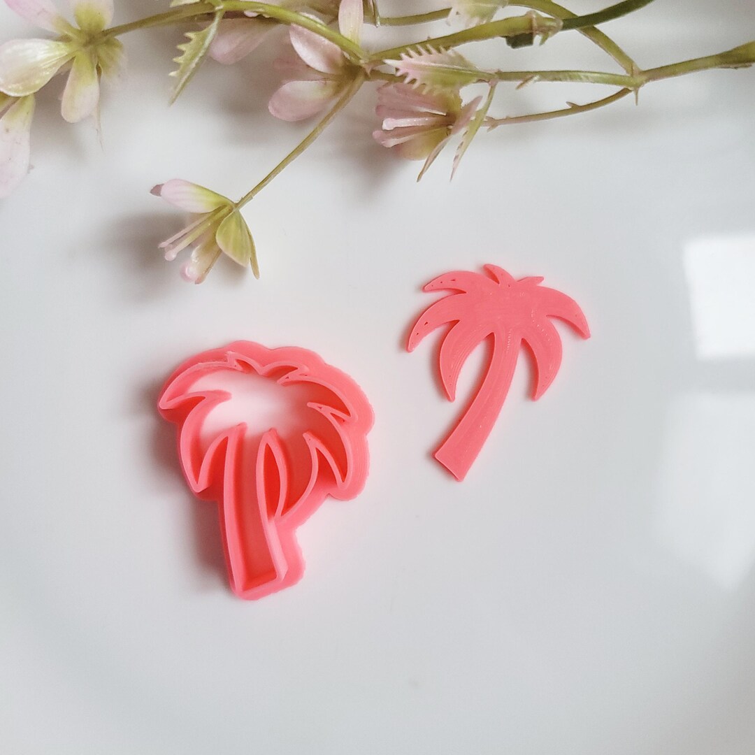Palm Tree, Polymer Clay Cutter, Multiple Sizes, Cookie Cutter - Etsy