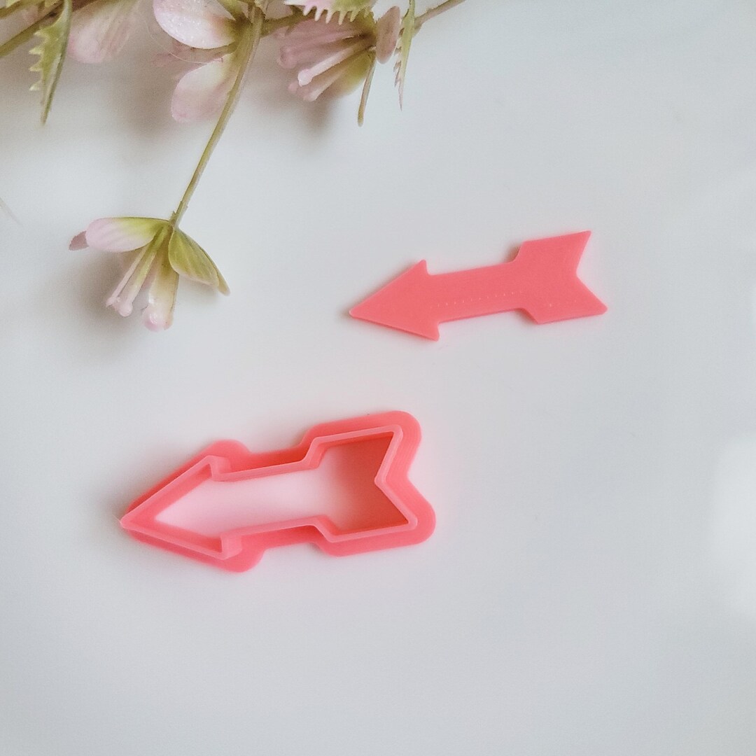 Arrow 2, Polymer Clay Cutter, Multiple Sizes, Cookie Cutter - Etsy