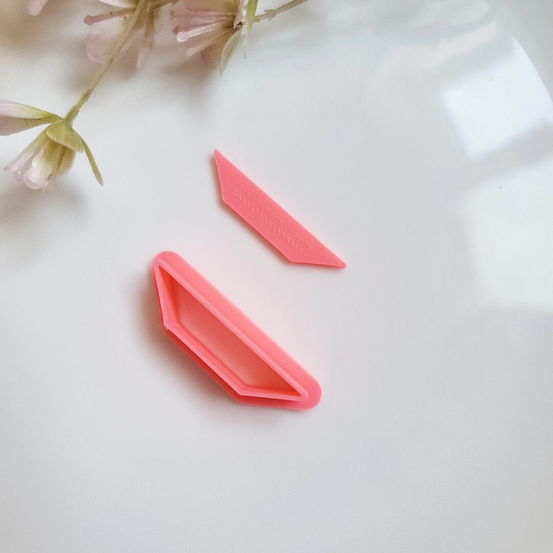 Long Trapezium, Polymer Clay Cutter, Multiple Sizes, Cookie Cutter - Etsy