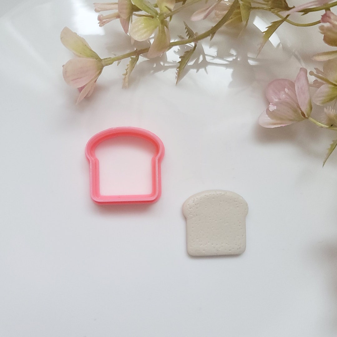 Toast Polymer Clay Cutter, Multiple Sizes, Cookie Cutter - Etsy
