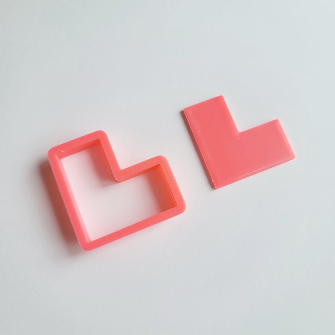 L Shape Polymer Clay Cutter, Multiple Sizes, Cookie Cutter - Etsy