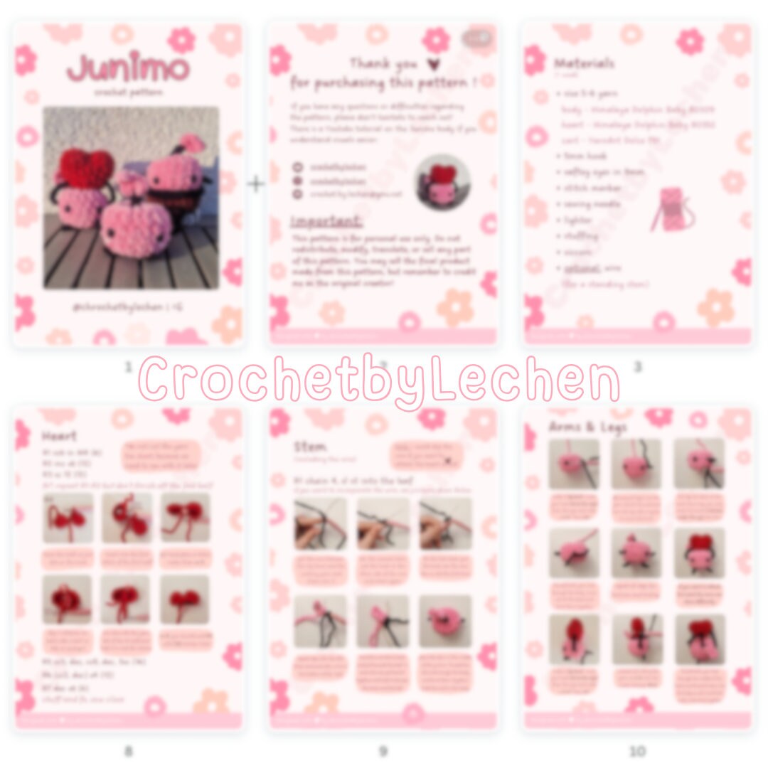 Junimo Crochet Pattern | Junimo + Heart + Minecart [PDF DOWNLOAD] - Etsy