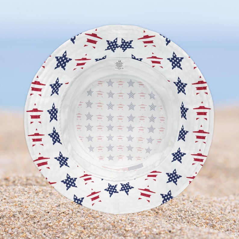 USA Bucket Hat, American Flag Bucket Hat, 4th of July USA, Patriotic ...