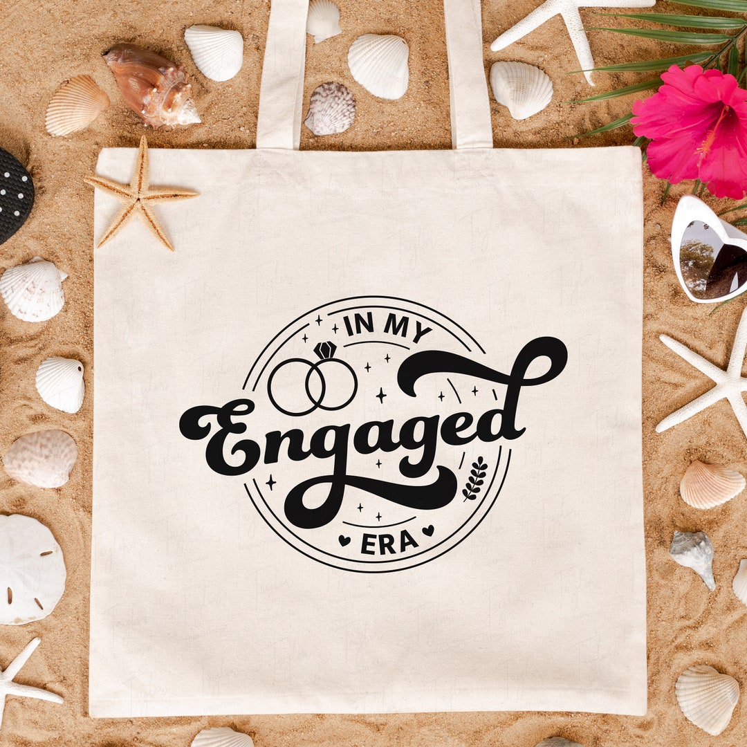 In My Engaged Era Svg, in My Bride Era, Fiance Svg, Custom in My ...