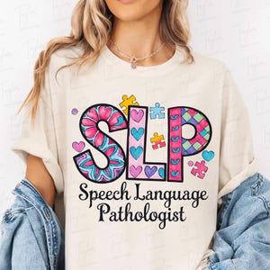 Puzzle Speech Therapy Png, SLP Design, Speech Pathology Png, Language ...