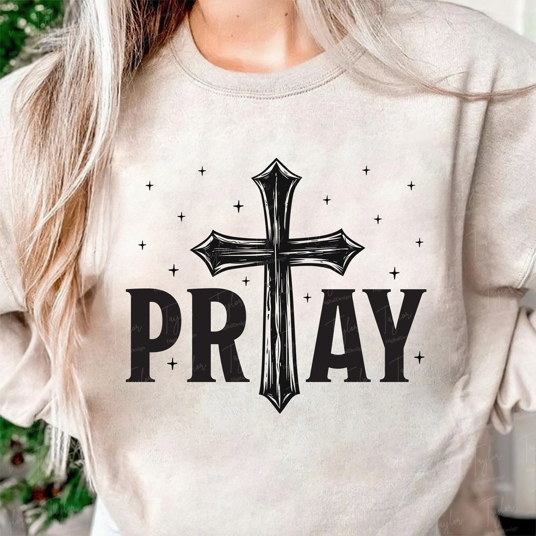 Pray Svg, Prayer Svg, Pray Svg, Christian Svg, Bible Verse Svg ...