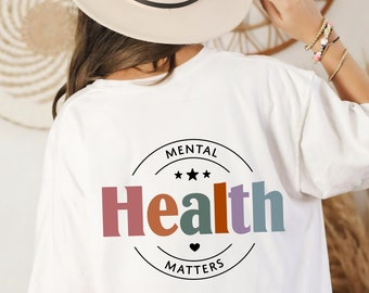 Mental Health Matters PNG SVG, Mental Health Awareness Svg, Positive ...