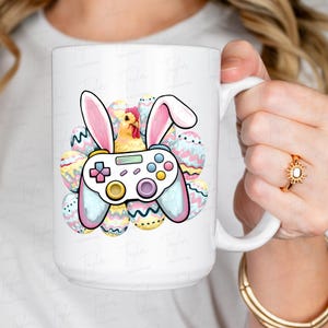 Easter Gamer Png, Easter Sublimation Design, Easter Bunny Gamer Png ...
