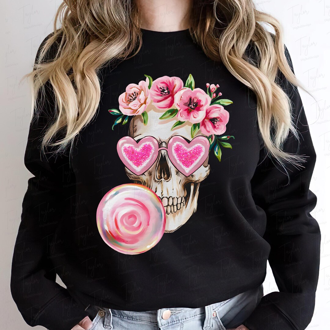 Cute Skeleton Png, Valentine Skeleton Blowing Bubble Png, Cute ...