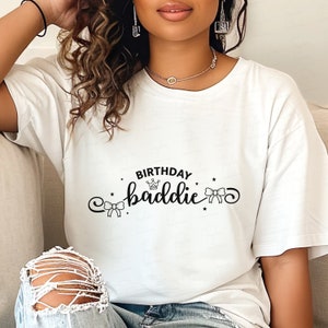 Birthday Baddie SVG, PNG, Birthday Queen Svg, Birthday Squad Svg ...