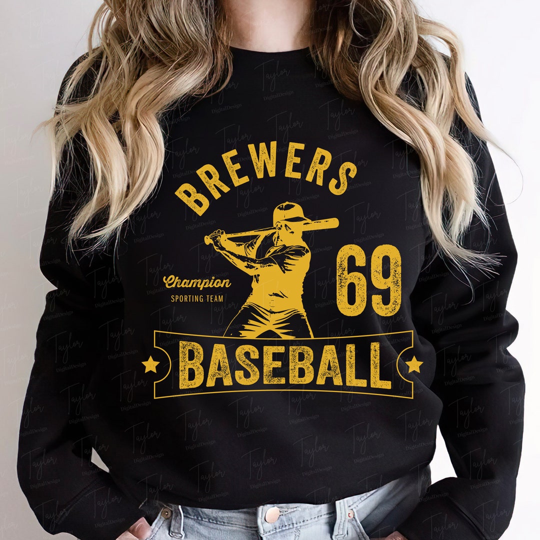 Baseball Svg Png, Retro Baseball Shirt Svg, Brewers Png Svg, Baseball ...
