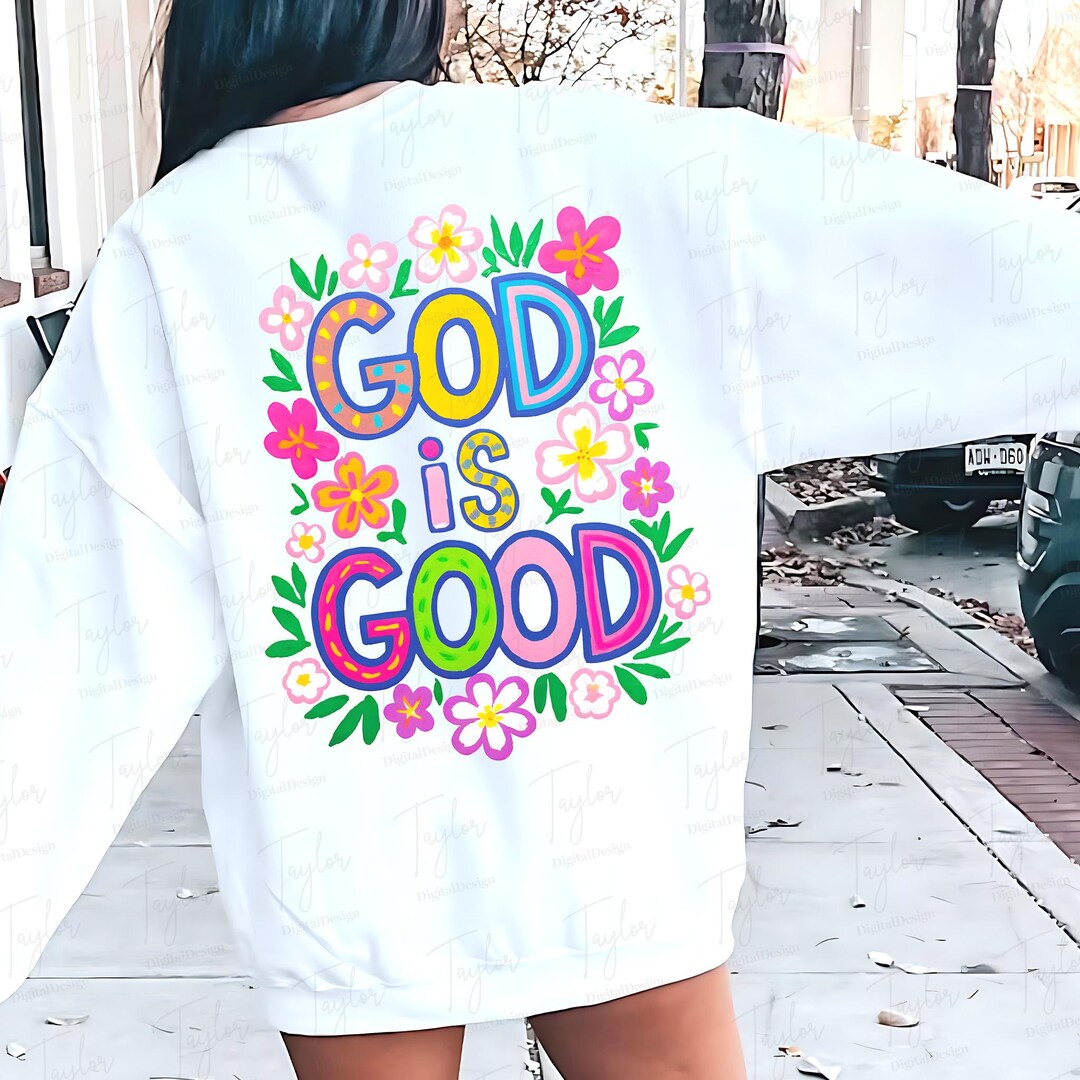 Preppy God is Good All the Time PNG Preppy Png, Christian Women Png ...
