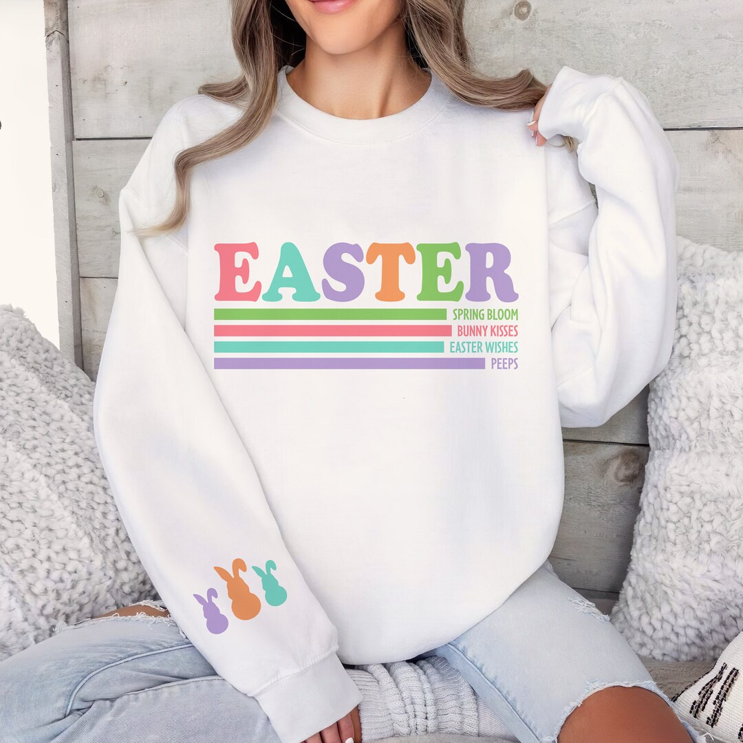 Easter Svg, Easter Bunny Svg, Retro Easter Png, Happy Easter Png ...