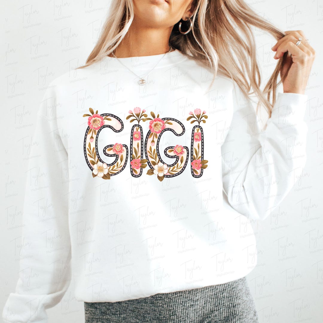 Floral Gigi Png, Boho Gigi Flower Png, Floral Grandma Groovy Png, Mama ...