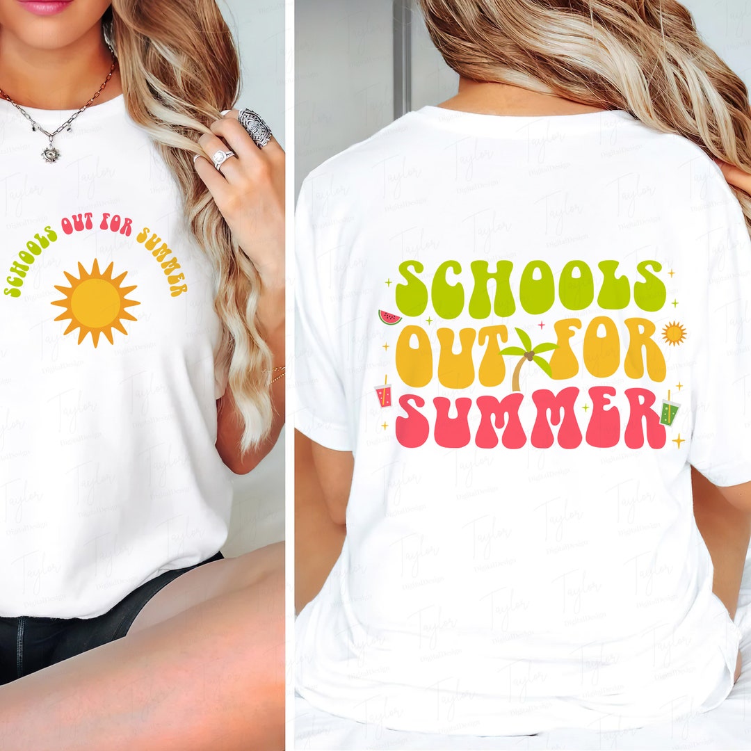 School's Out for Summer SVG PNG, Teacher Summer SVG, Last Day of School ...