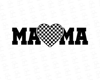 Checkered Mama Svg, Checkered Retro Mama, Mothers Day Gift, Mama Shirt ...